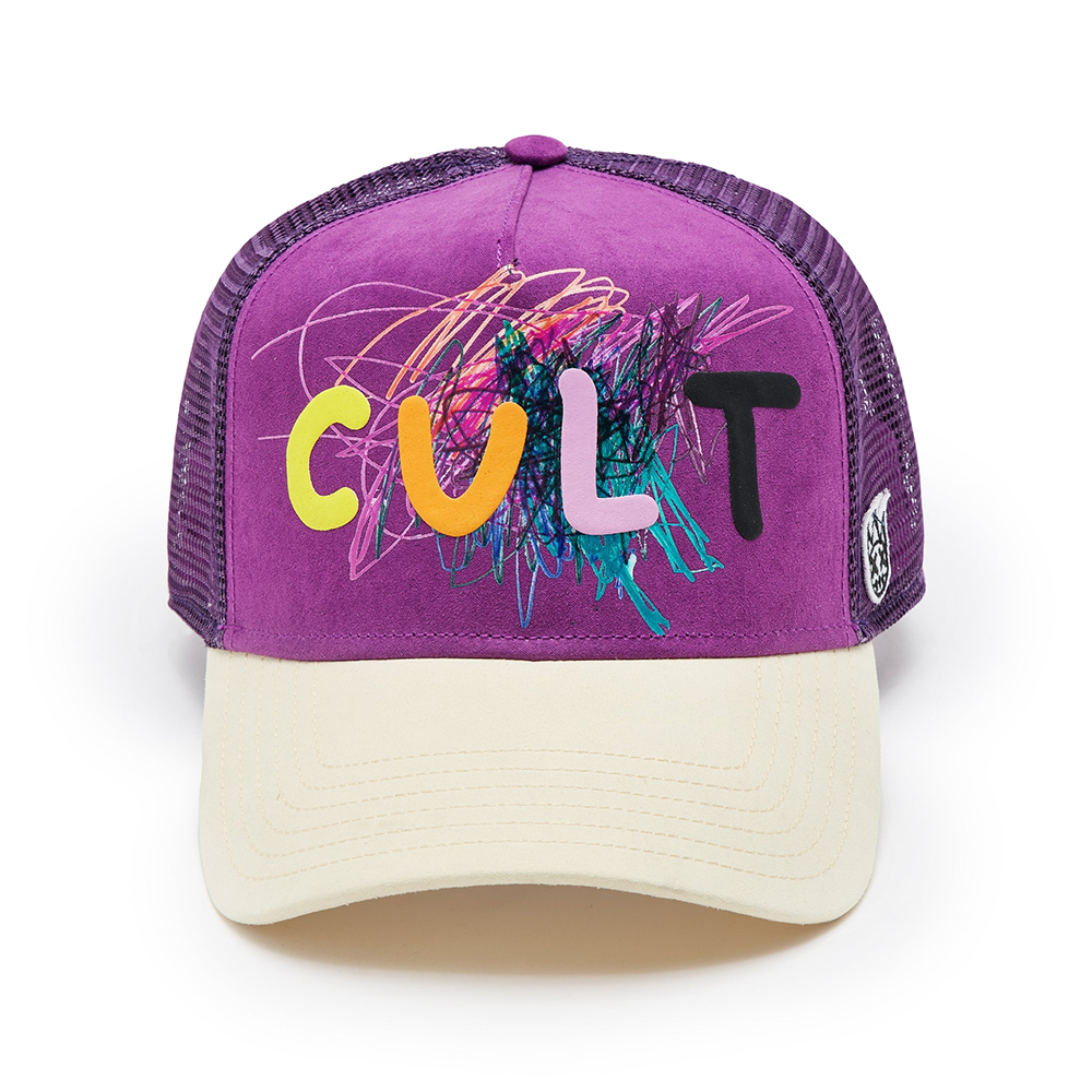 Cult of Individuality Cult's Logo Mesh Back Trucker Hat "Cult Logo" in